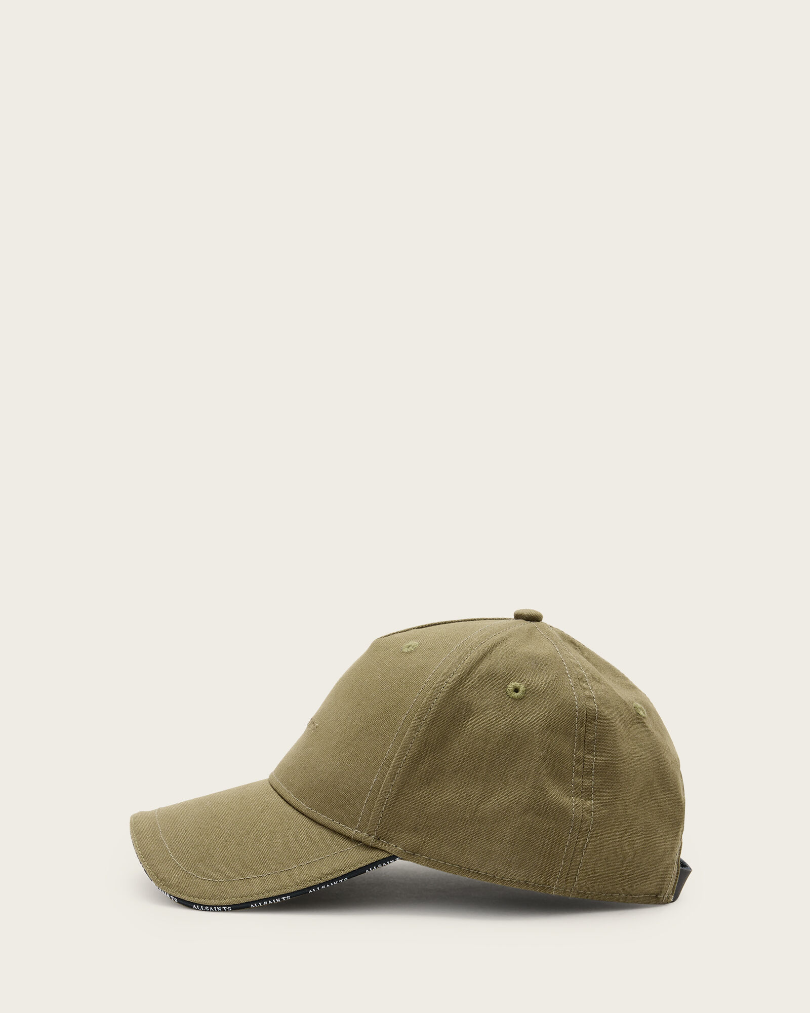 Felix Embroidered Baseball Cap Khaki Brown | ALLSAINTS
