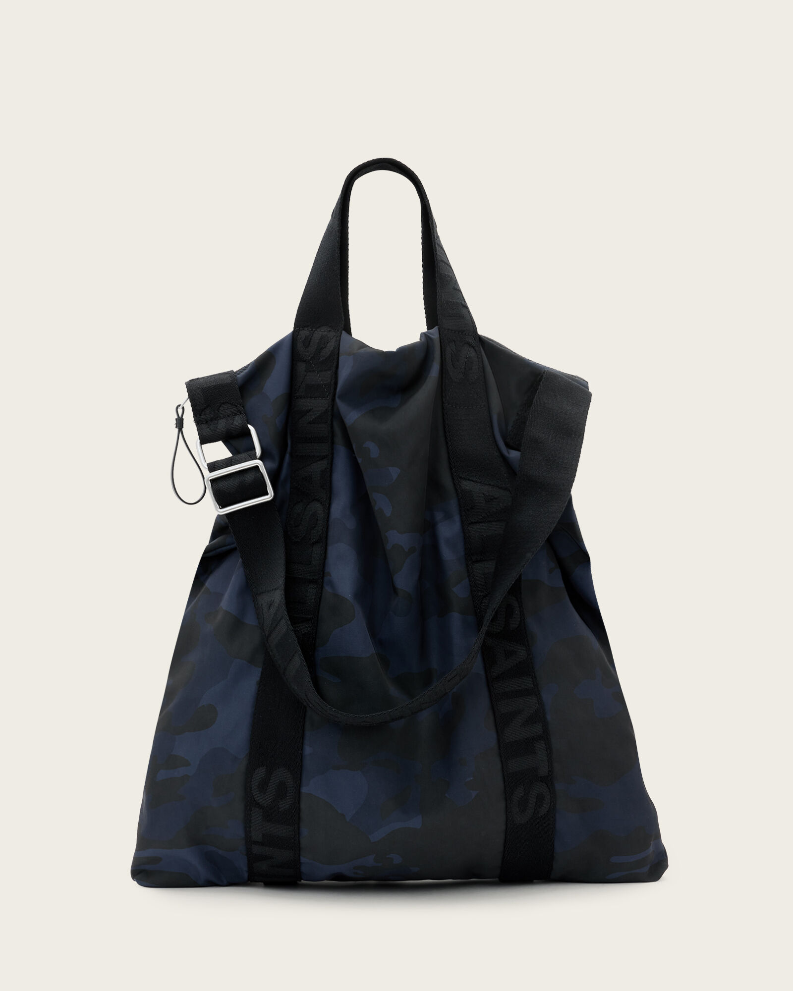 Kei Recycled Multi-Use Backpack CAMO BLUE | ALLSAINTS US